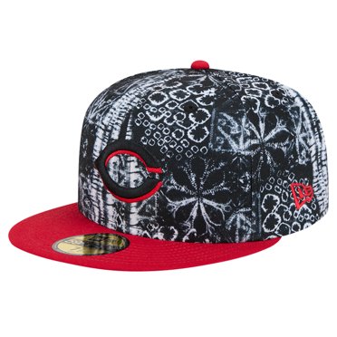 Men's New Era Red Cincinnati Reds 2025 Jackie Robinson Day 59FIFTY ...