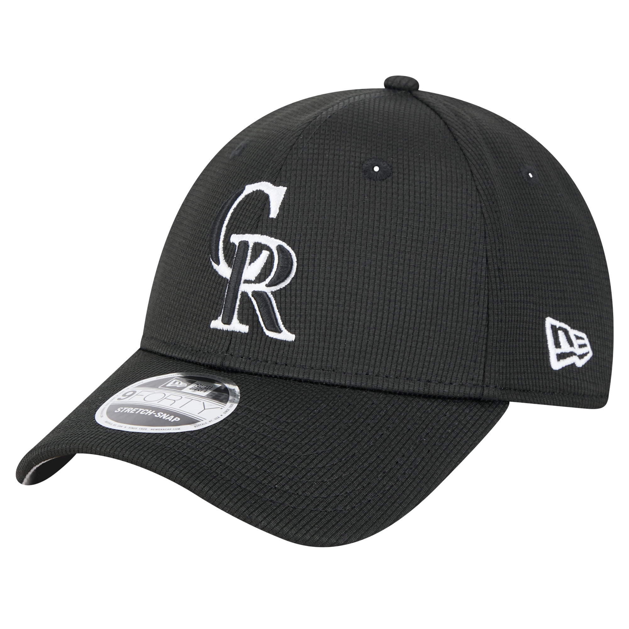 Men's New Era Black Colorado Rockies Pivot 9FORTY Adjustable Hat ...