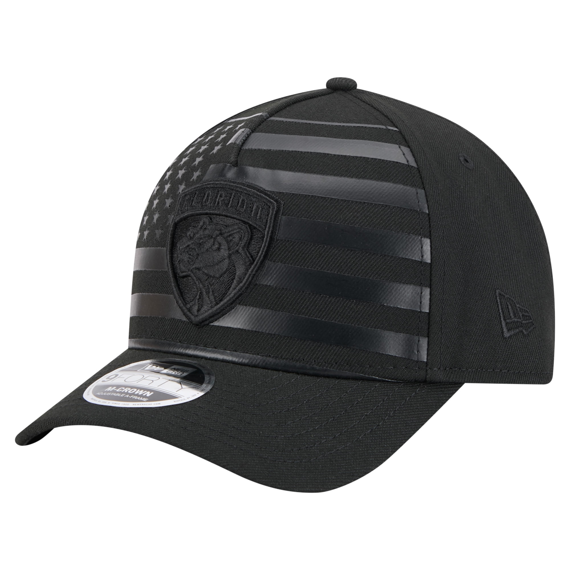 Men's-New Era Black Florida Panthers Game Day Stealth Flag 9FORTY A ...
