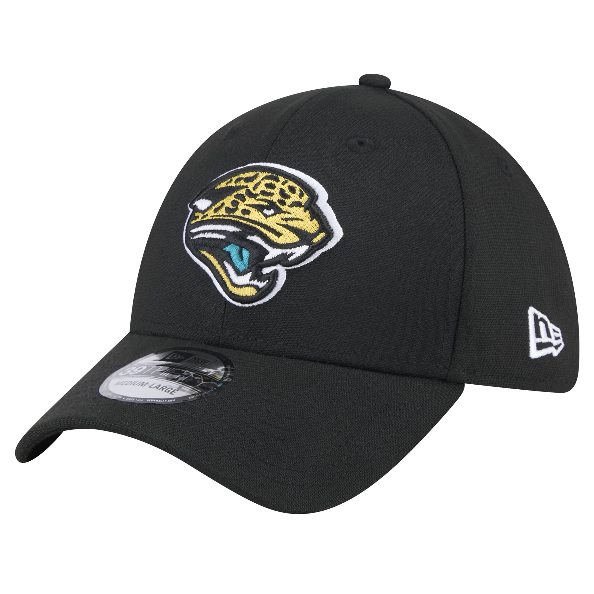 Men's New Era Black Jacksonville Jaguars Throwback Logo Standard ...