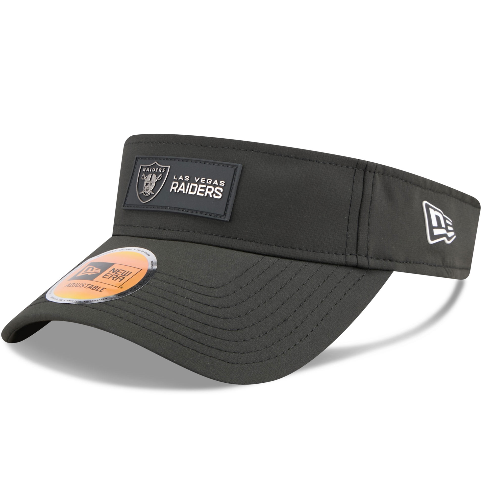 Men's New Era Black Las Vegas Raiders 2025 Sideline Visor - Walmart.com