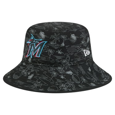Men's New Era Aqua Miami Dolphins 2025 Sideline Bucket Hat - Walmart.com