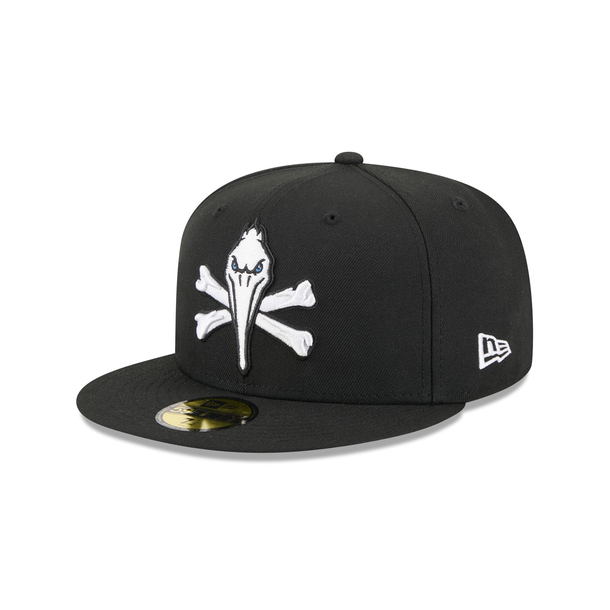 Men's-New Era Black Myrtle Beach Pelicans Theme Nights 59FIFTY Fitted ...