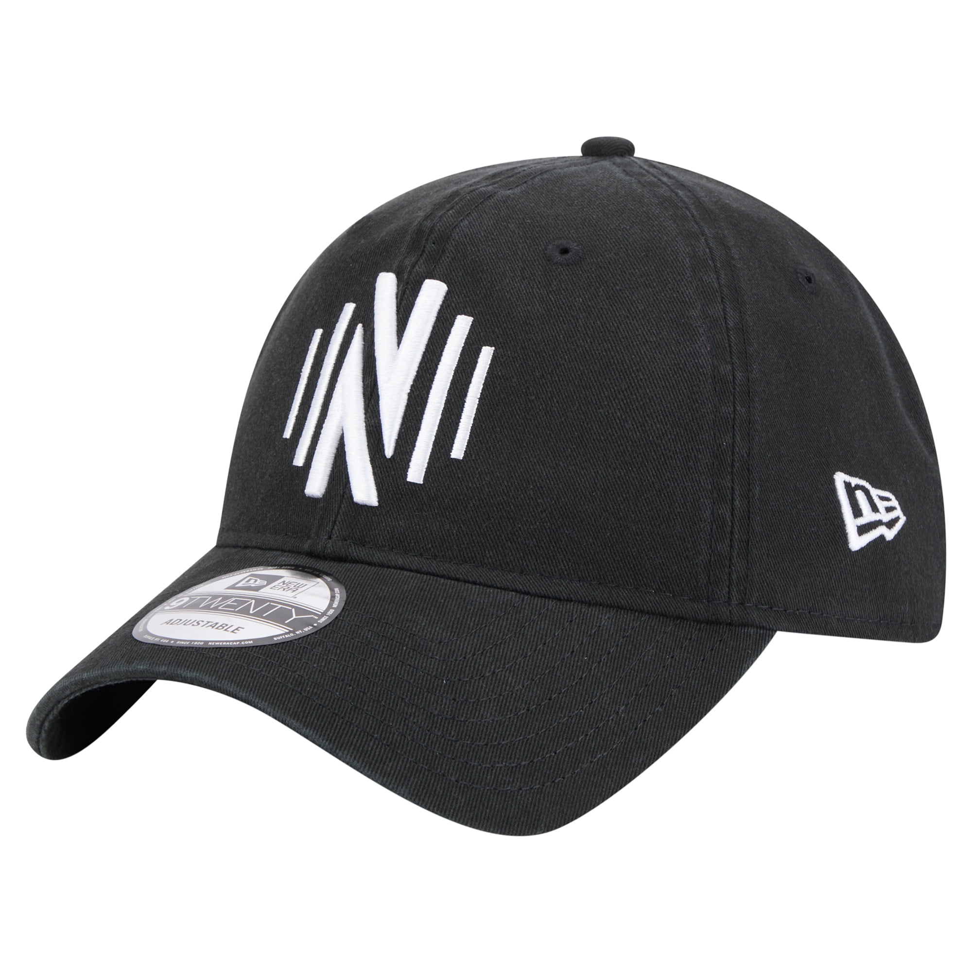Men's New Era Black Nashville SC 2025 Kickoff 9TWENTY Adjustable Hat ...