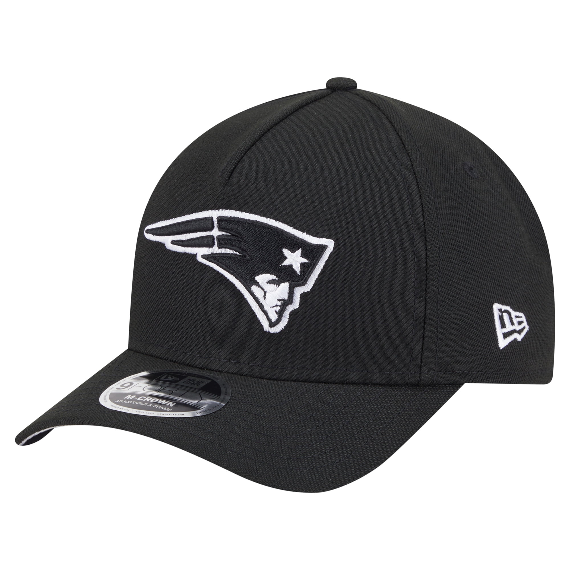 Men's New Era Black New England Patriots Team Collection 9FORTY M-Crown ...