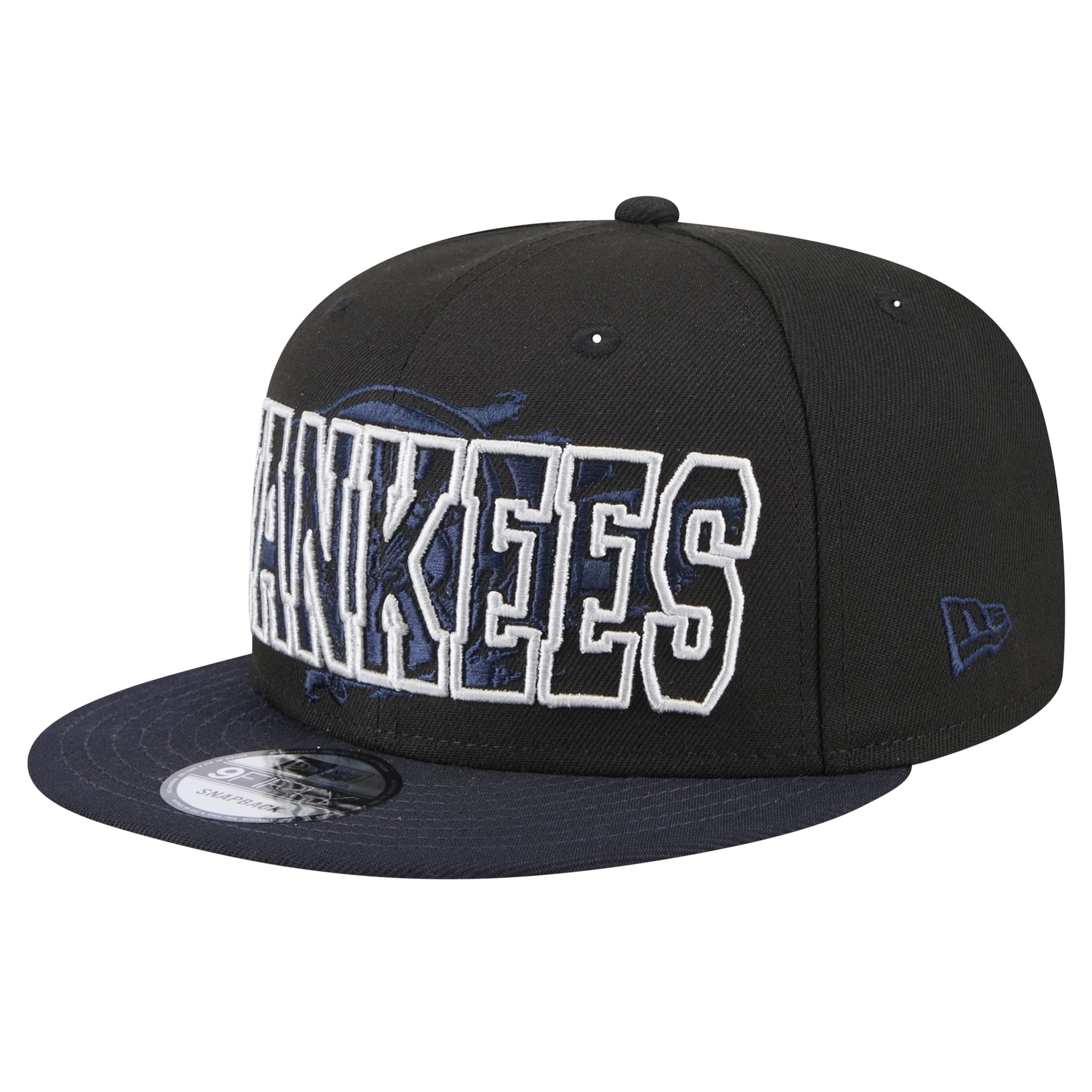 Men's New Era Black New York Yankees Splatter 9FIFTY Snapback Hat ...