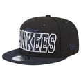 Men's New Era Black New York Yankees Splatter 9FIFTY Snapback Hat ...