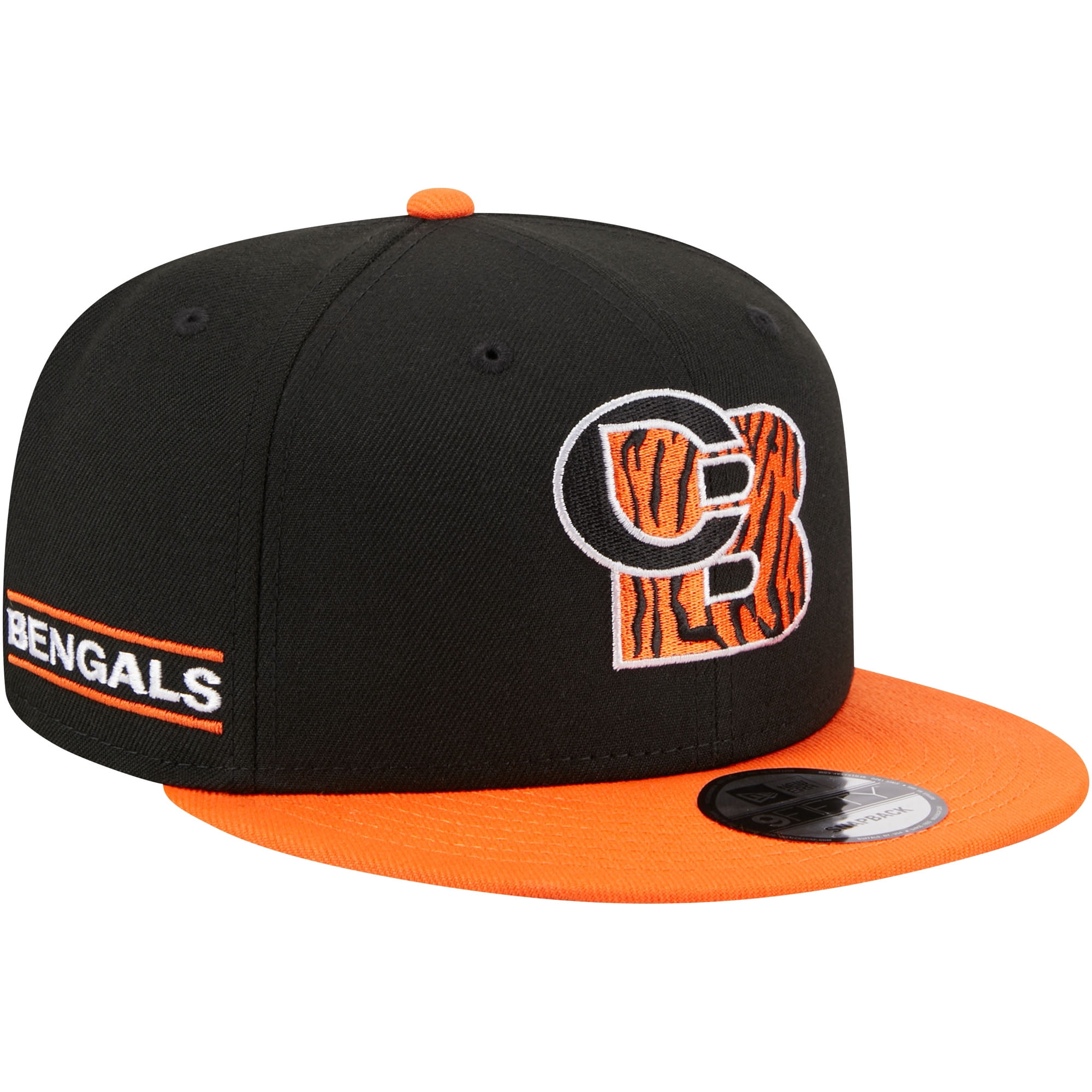 Men's New Era Black/Orange Cincinnati Bengals City Originals 9FIFTY ...
