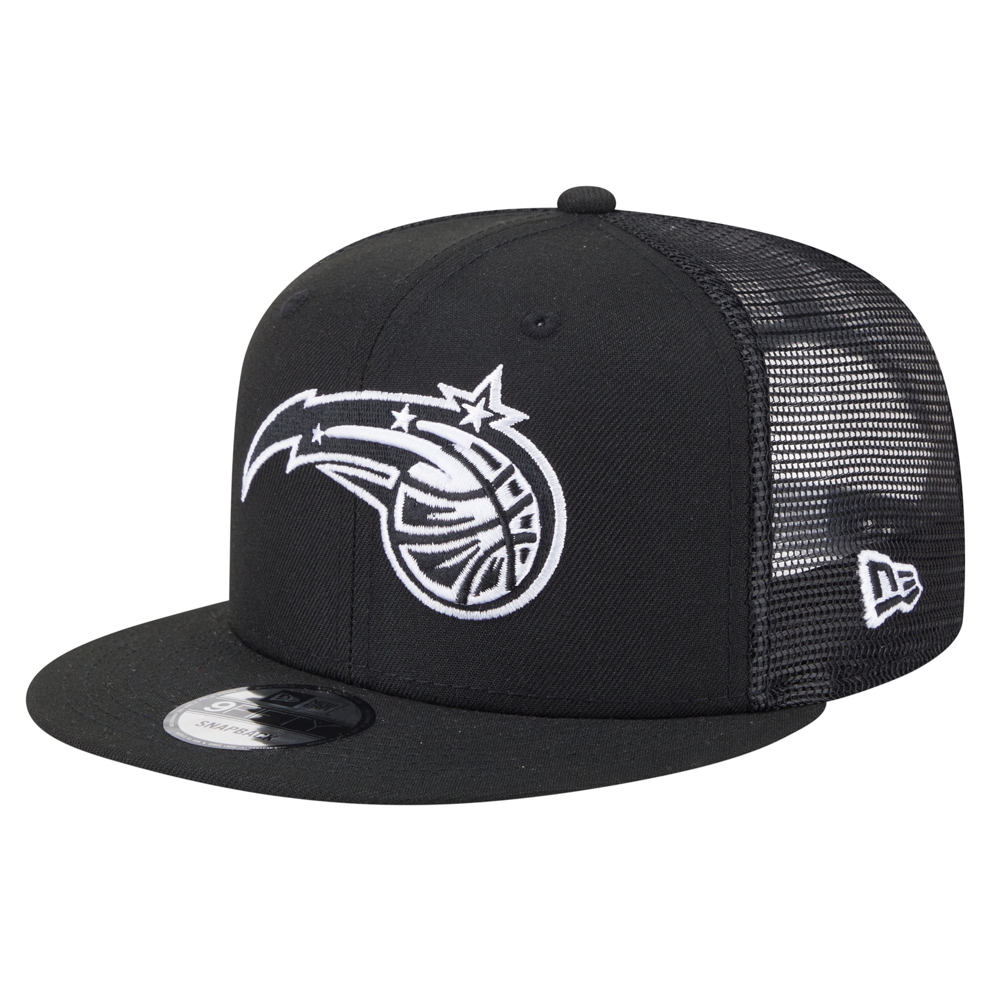 Men's New Era Black Orlando Magic 9FIFTY Snapback Trucker Hat - Walmart.com