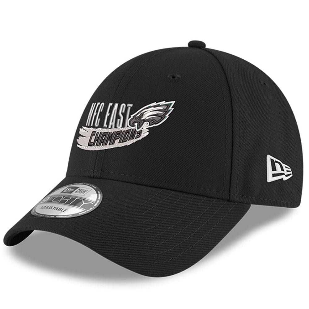 Men's New Era Black Philadelphia Eagles 2022 NFC East Division ...