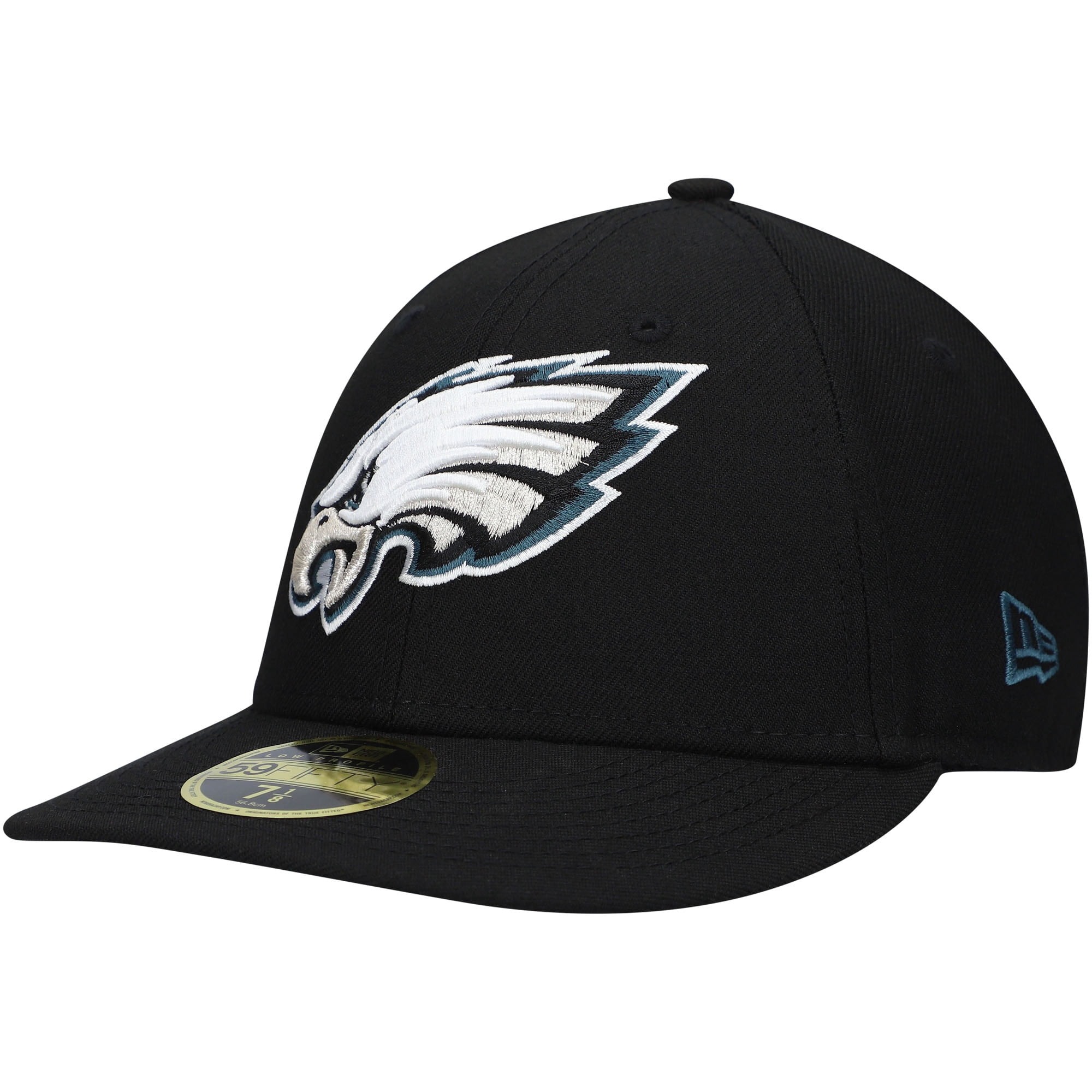 Men's New Era Black Philadelphia Eagles Team Omaha Low Profile 59FIFTY ...