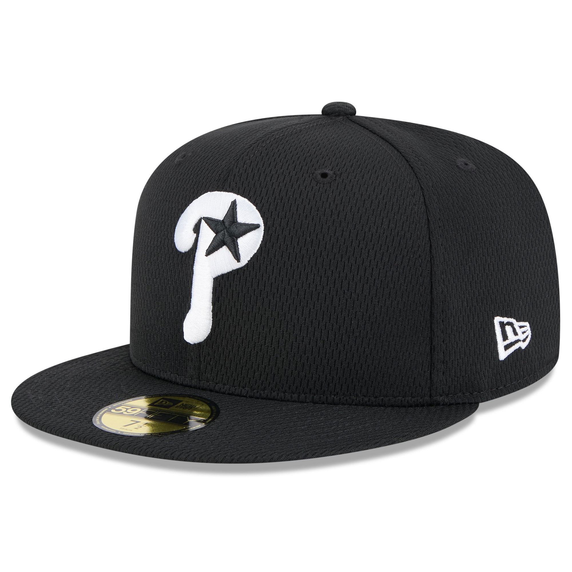 Men's New Era Black Philadelphia Phillies 2025 MLB Clubhouse 59FIFTY ...
