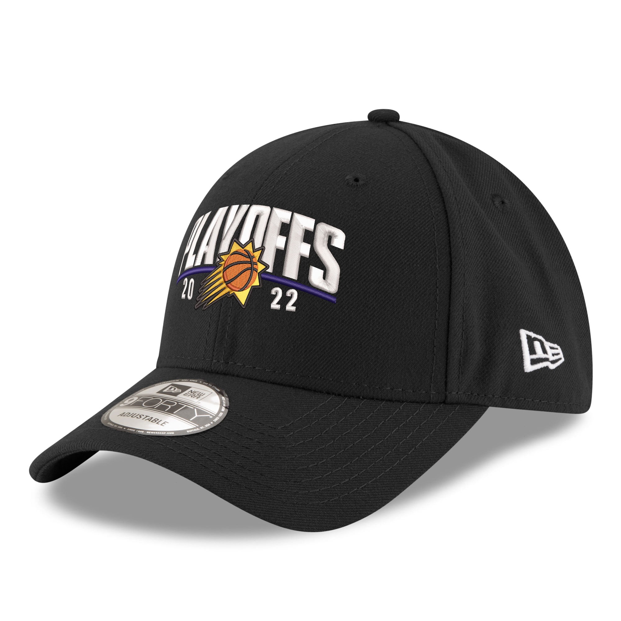 Men's New Era Black Phoenix Suns 2022 NBA Playoffs Arch 9FORTY ...