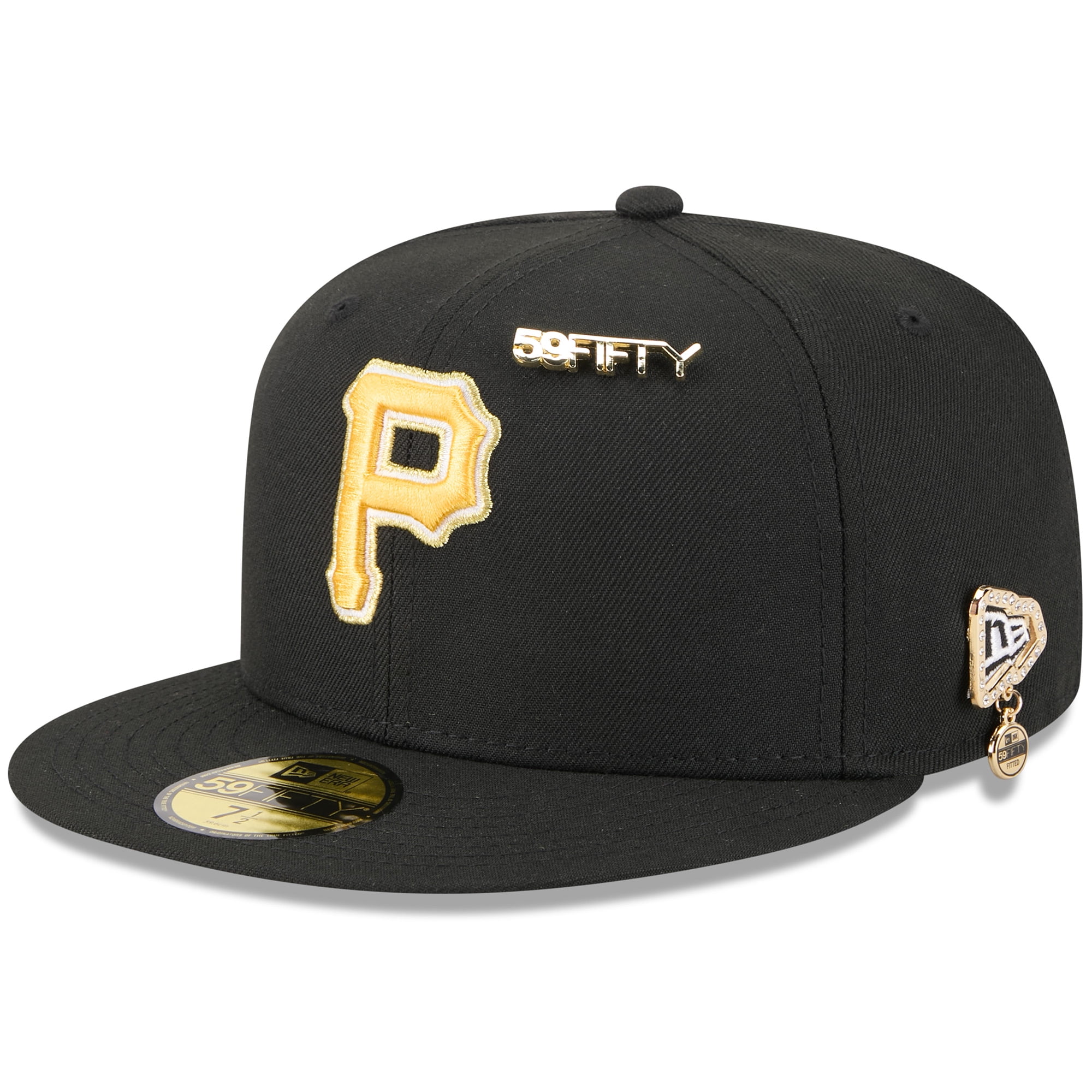 Men's New Era Black Pittsburgh Pirates 2025 59FIFTY Day 59FIFTY Fitted ...