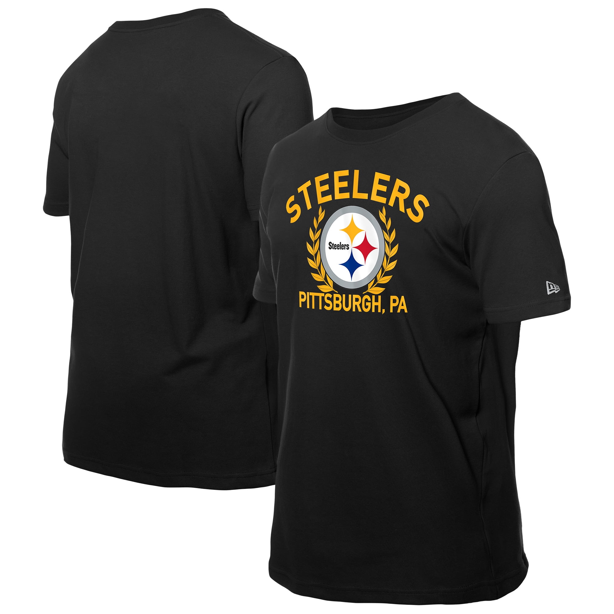 Men's New Era Black Pittsburgh Steelers 2025 NFL Draft T-Shirt ...
