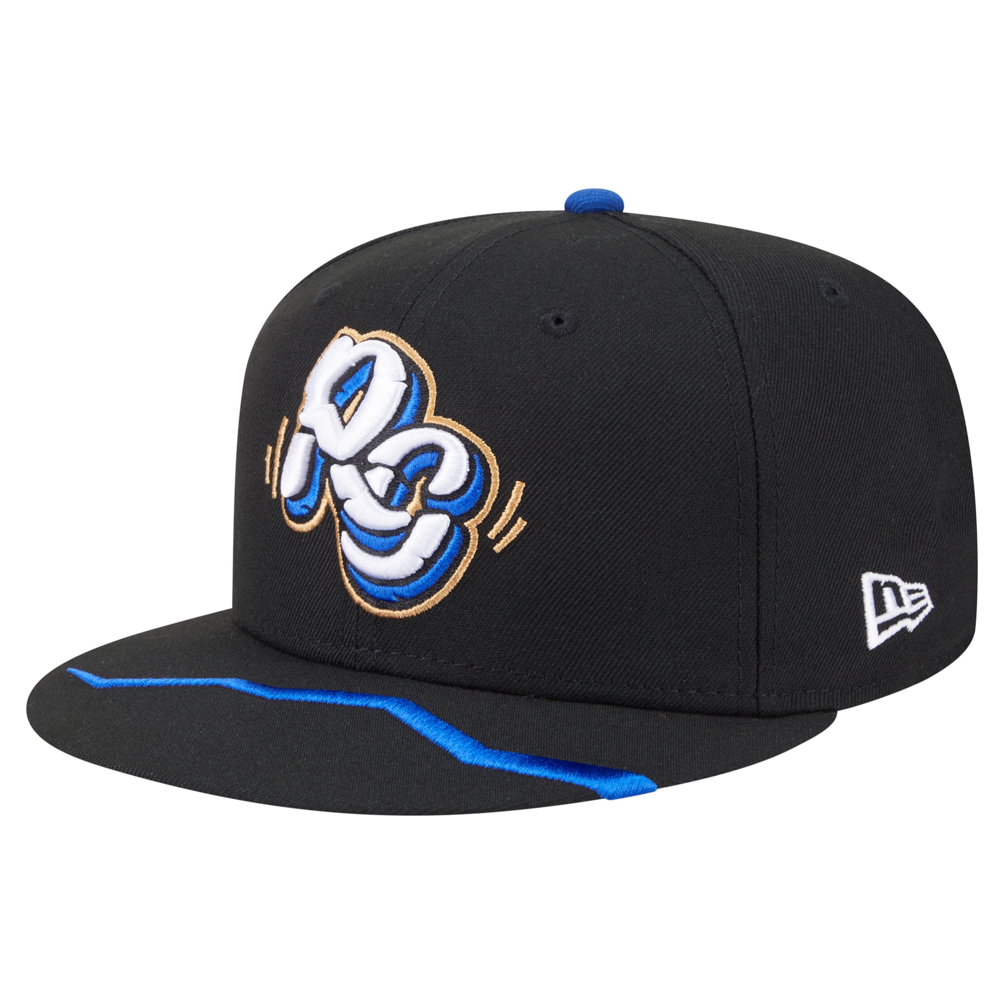 Men's-New Era Black Rancho Cucamonga Quakes Authentic Collection ...