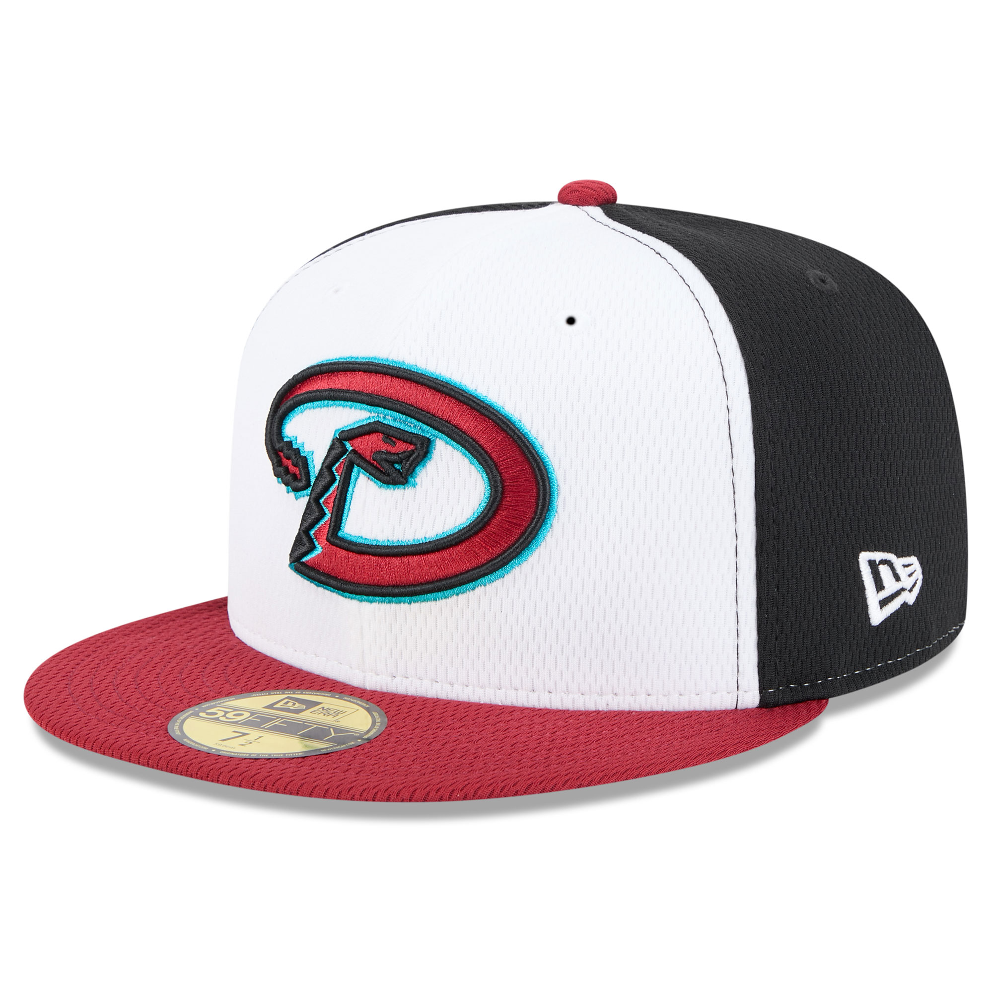 Men's New Era Black/Red Arizona Diamondbacks 2025 MLB Clubhouse 59FIFTY ...