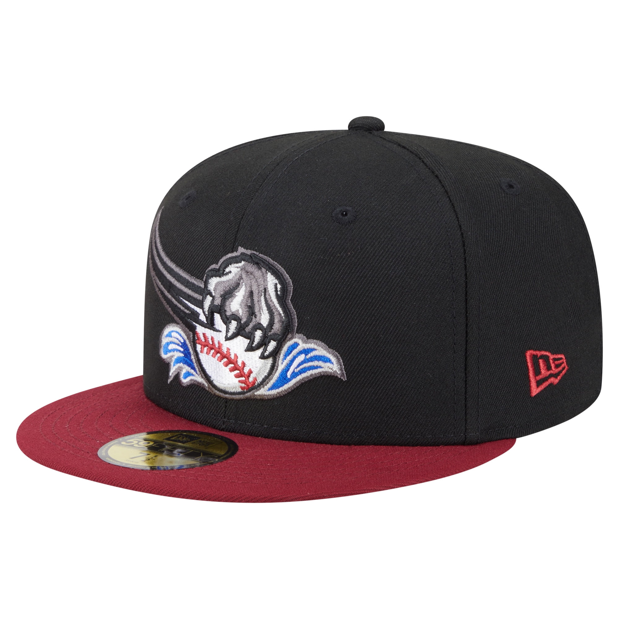 Men's-New Era Black/Red Sacramento River Cats Authentic Collection ...