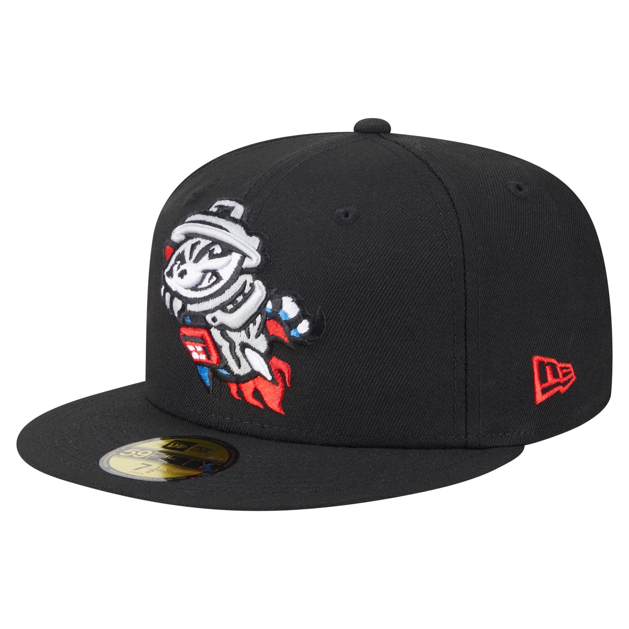 Men's-New Era Black Rocket City Trash Pandas Authentic Collection ...