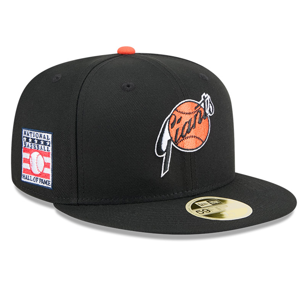 Men's New Era Black San Francisco Giants Baseball Hall of Fame 59FIFTY ...