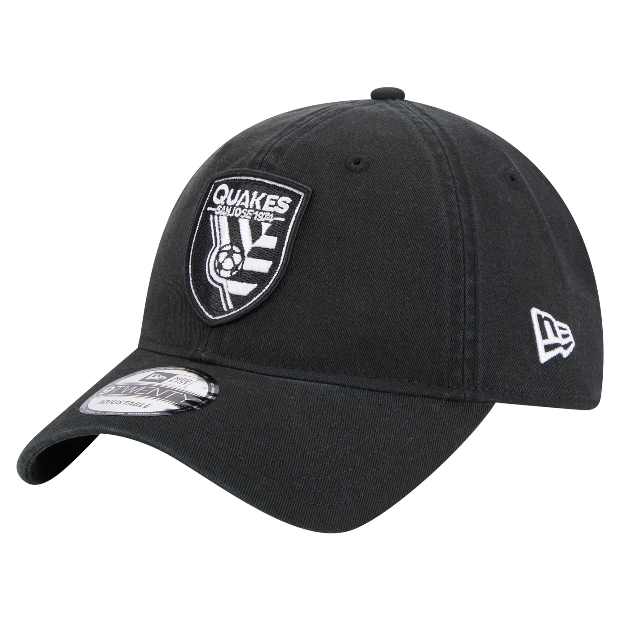 Men's New Era Black San Jose Earthquakes 2025 Kickoff 9TWENTY ...