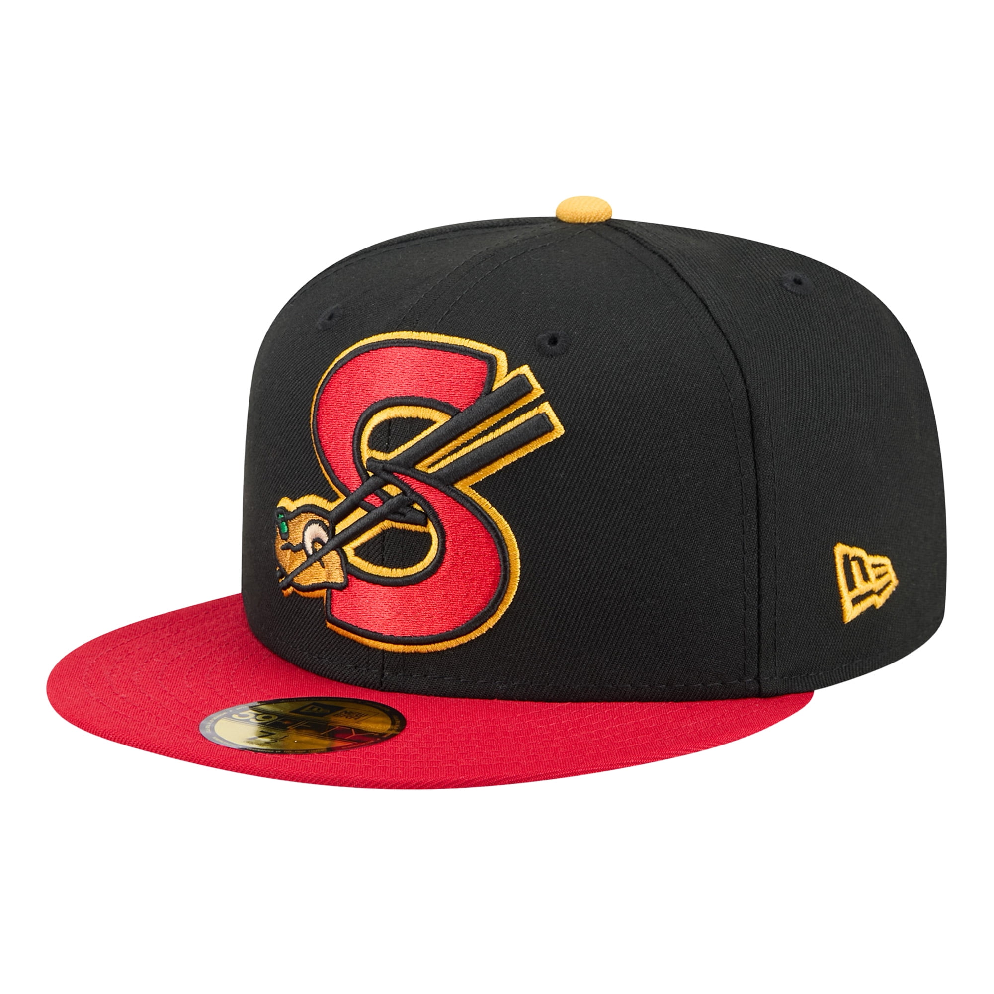 Men's-New Era Black Springfield Cardinals Theme Nights 59FIFTY Fitted ...