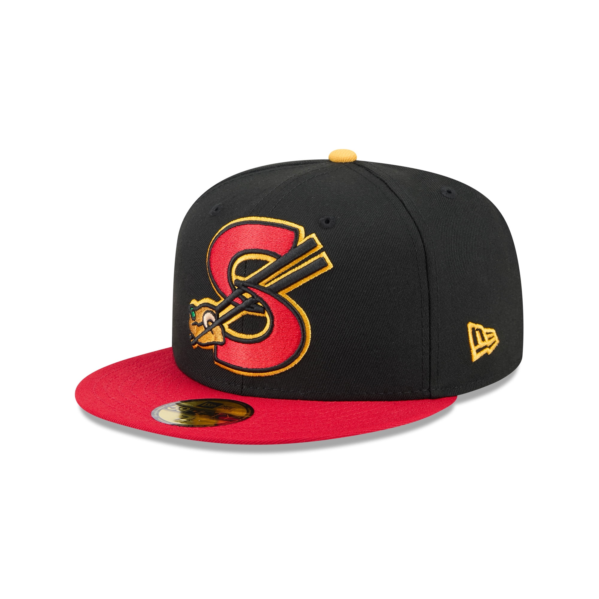 Men's-New Era Black Springfield Cardinals Theme Nights 59FIFTY Fitted ...