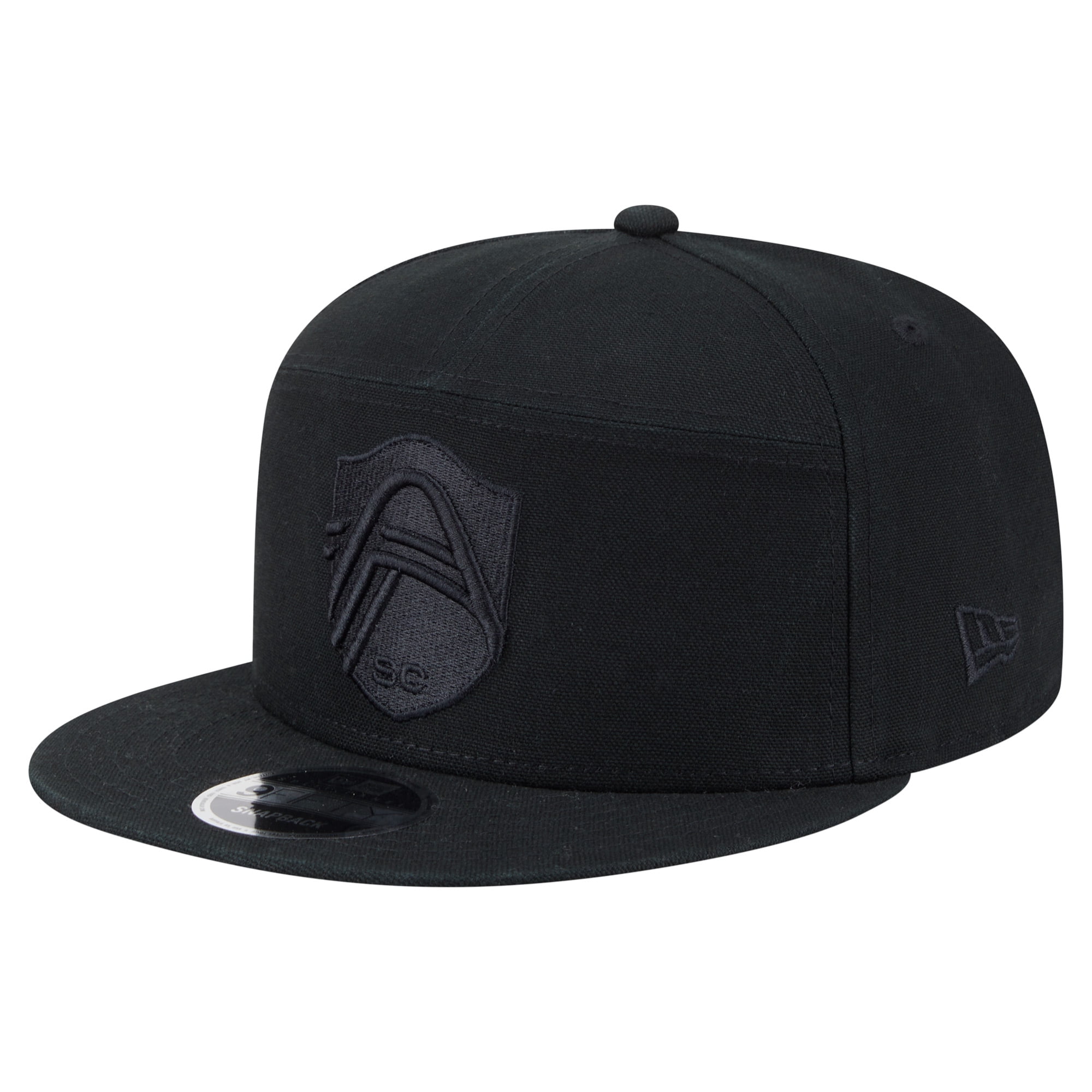 Men's-New Era Black St. Louis City SC Canvas Camp 9FIFTY Snapback Hat ...