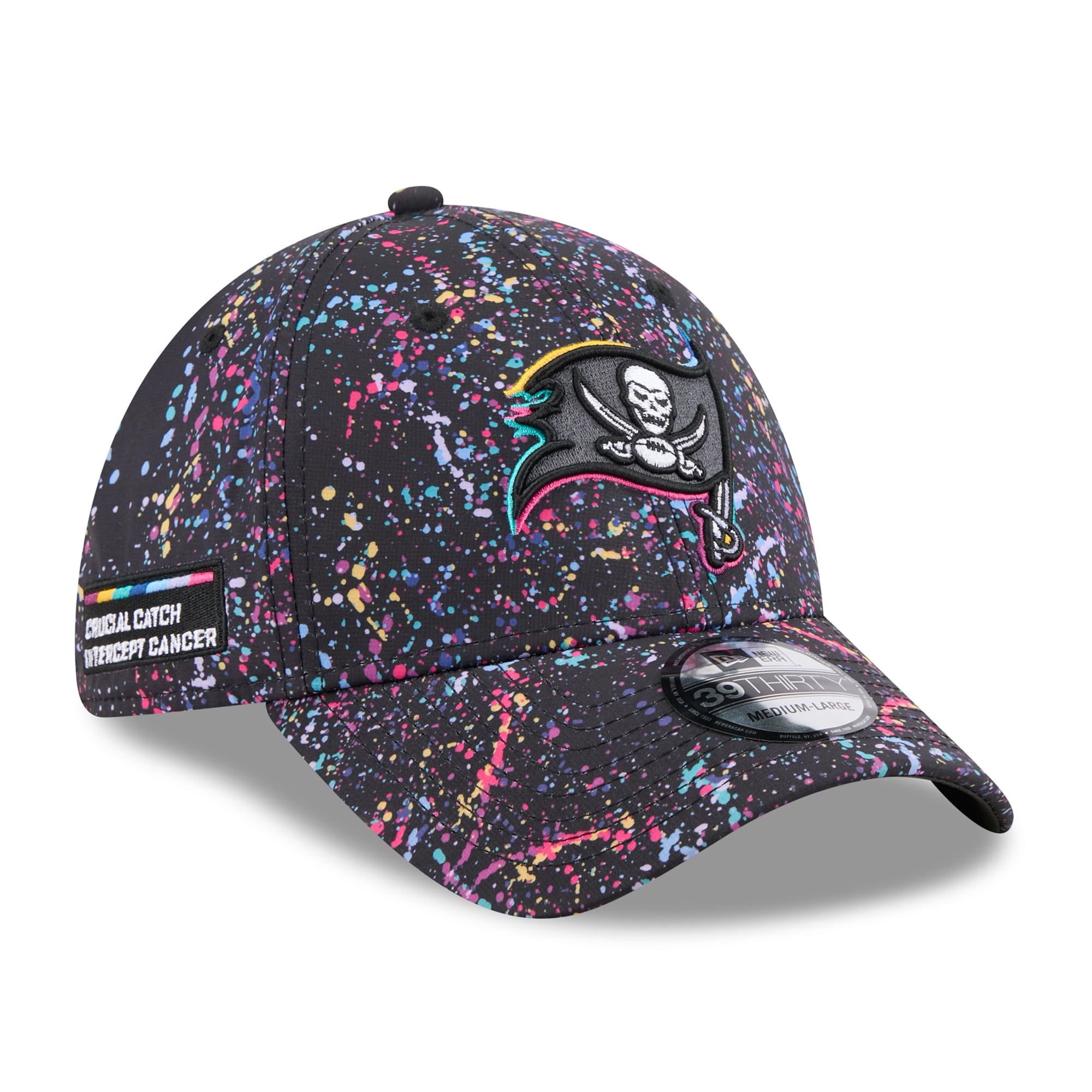 Men's New Era Black Tampa Bay Buccaneers 2025 NFL Crucial Catch ...