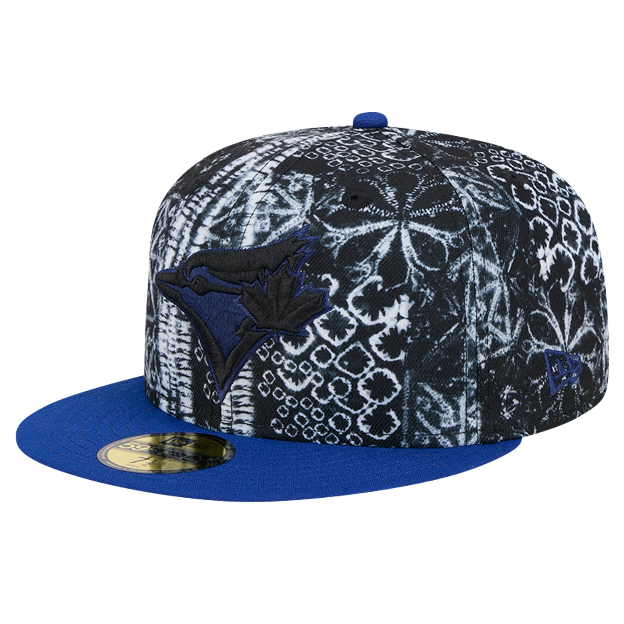 Men's New Era Black Toronto Blue Jays Sands 59FIFTY Fitted Hat ...