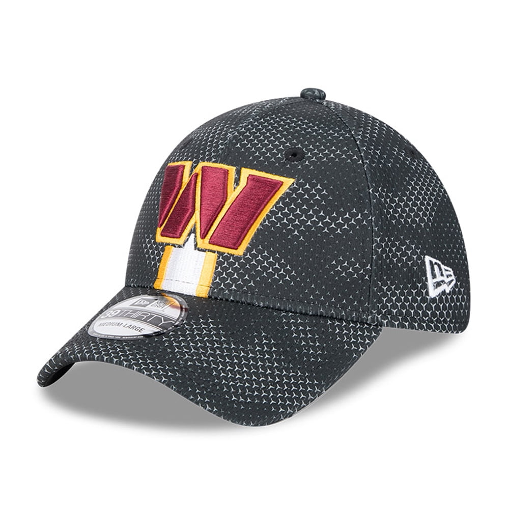 Men's New Era Black Washington Commanders 2024 Sideline 39THIRTY Flex ...