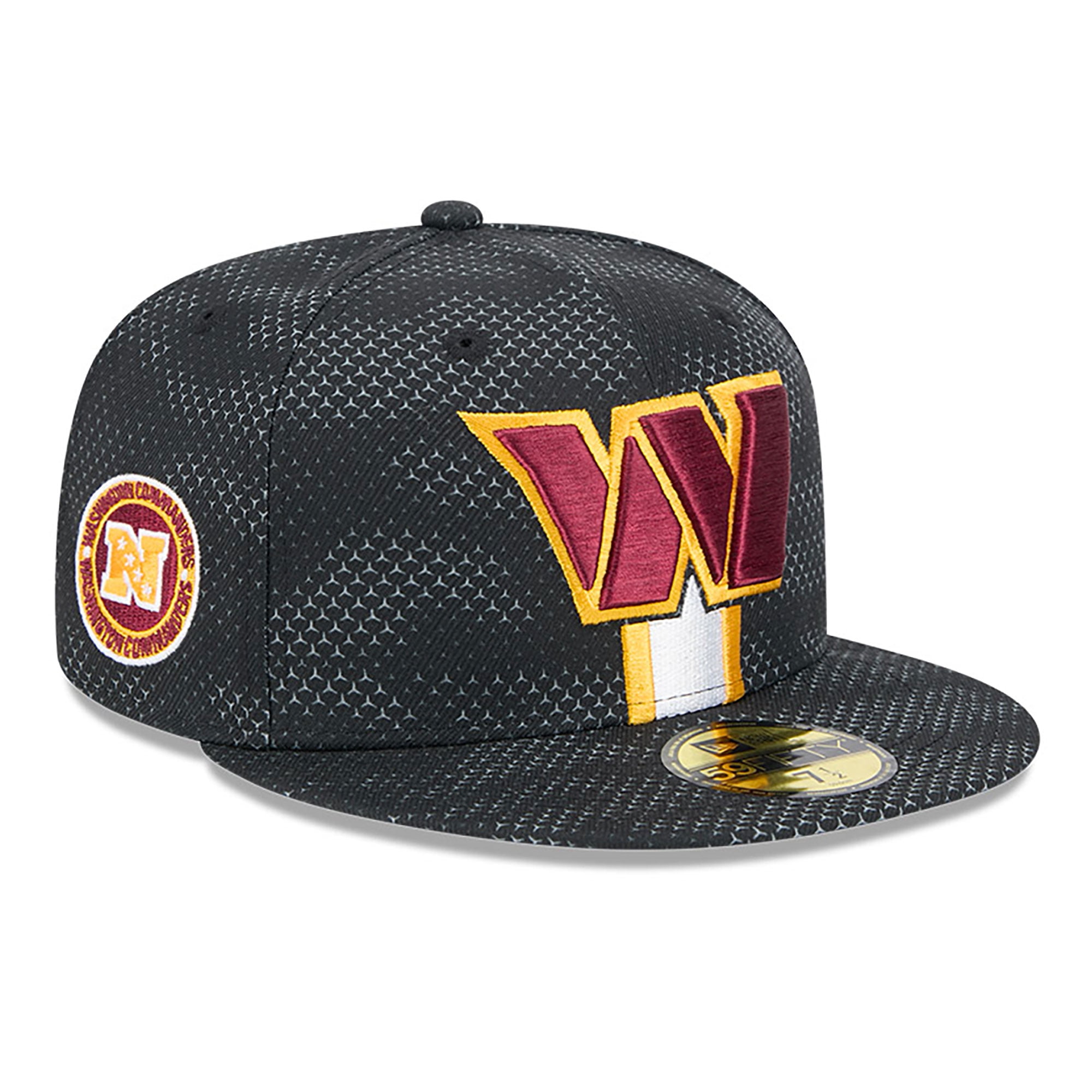 Men's New Era Black Washington Commanders 2024 Sideline 59FIFTY Fitted ...