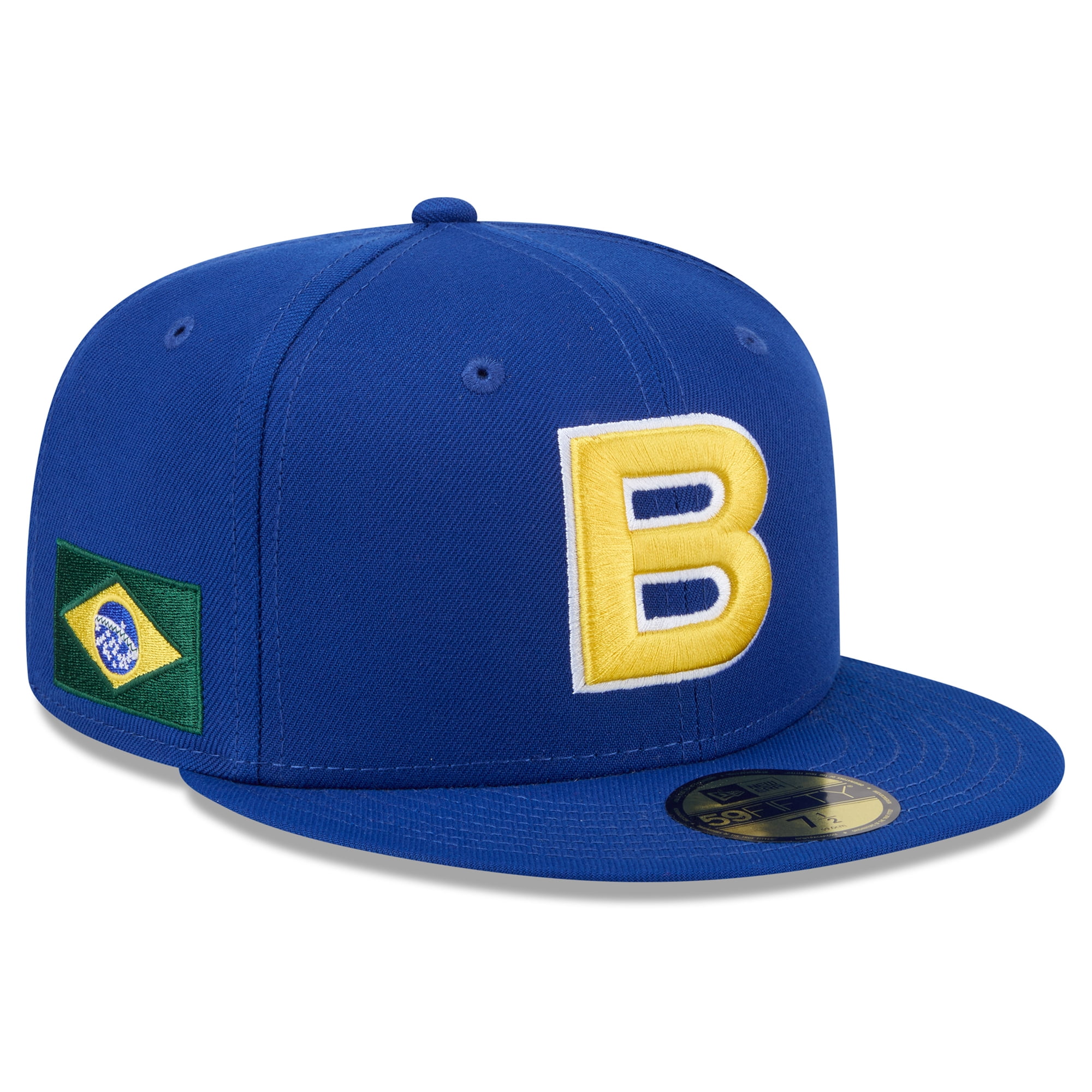Men's New Era Blue Brazil Baseball 2026 World Baseball Classic 59FIFTY ...