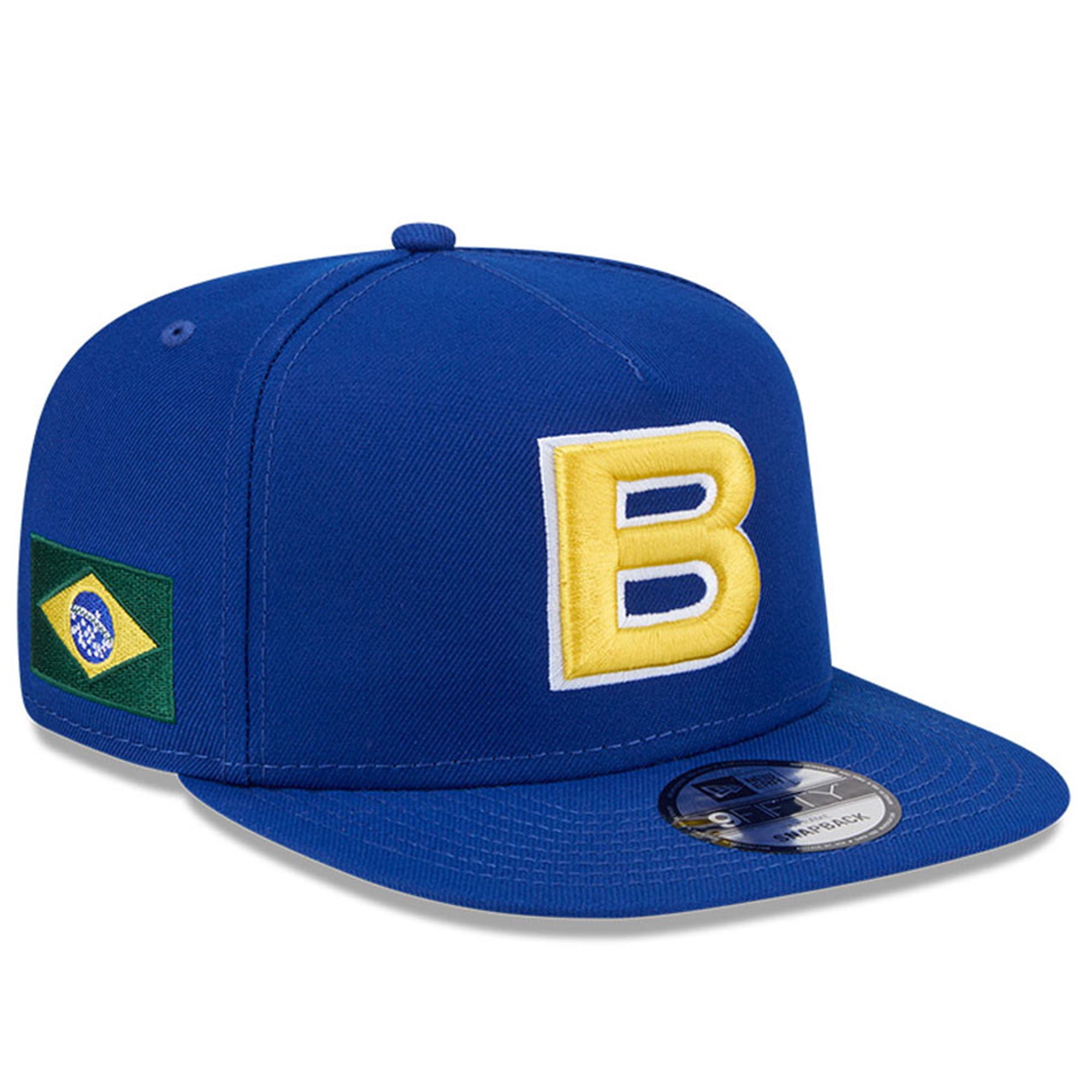Men's New Era Blue Brazil Baseball 2026 World Baseball Classic 9FIFTY A ...