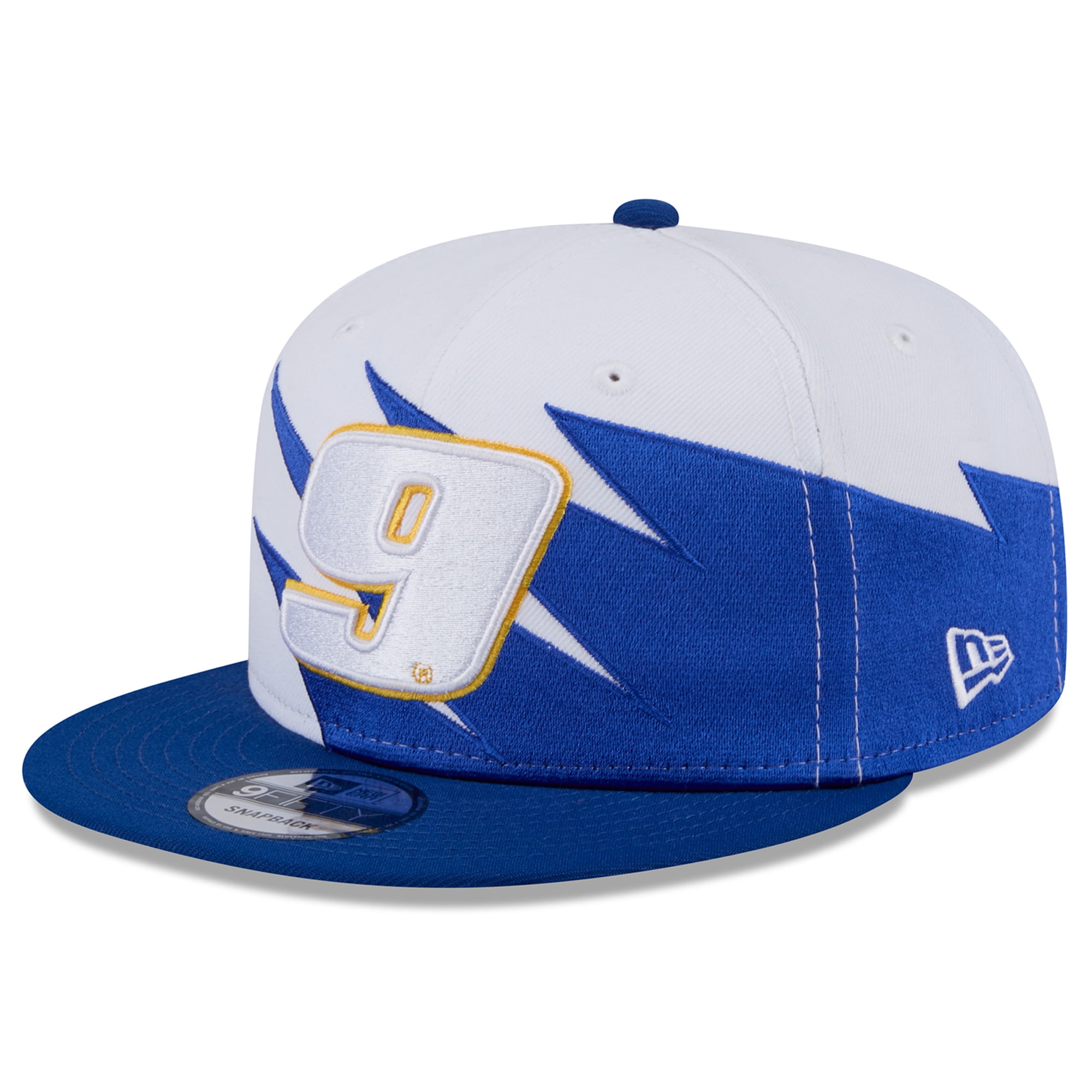 Men's New Era Blue Chase Elliott Jagged 9FIFTY Snapback Hat - Walmart.com