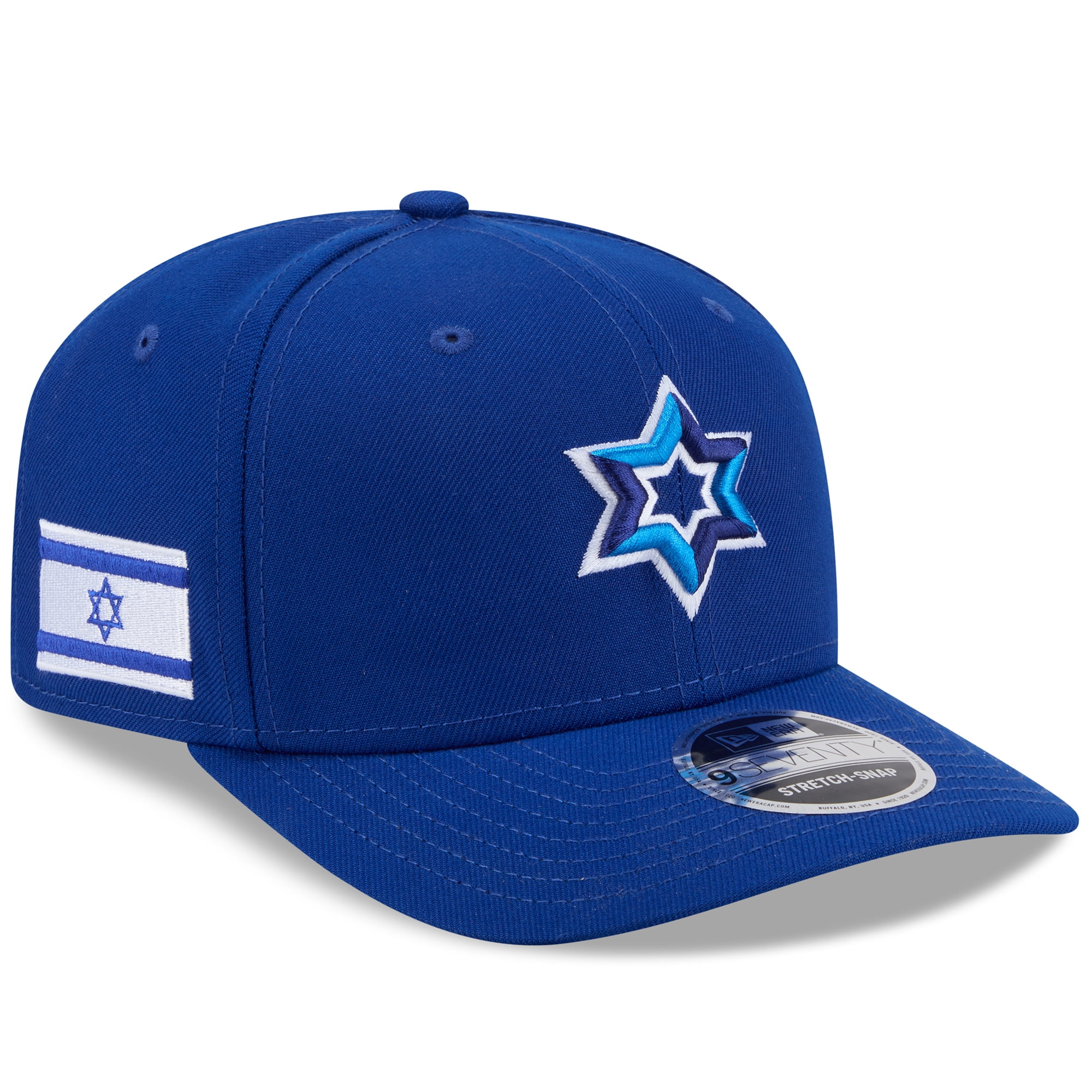 Men's New Era Blue Israel Baseball 2026 World Baseball Classic 9SEVENTY ...
