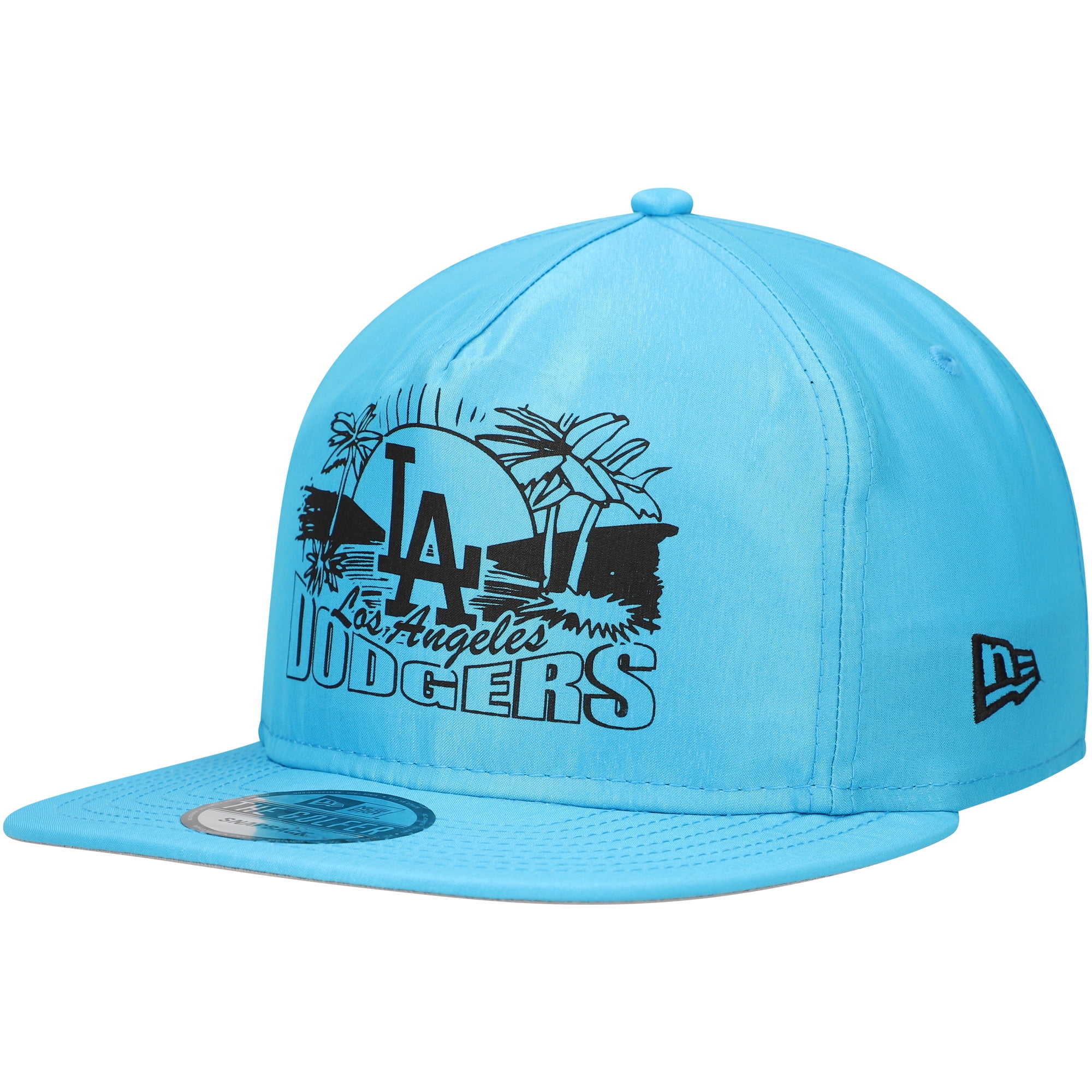 Men's New Era Blue Los Angeles Dodgers Neon Golfer Snapback Hat ...