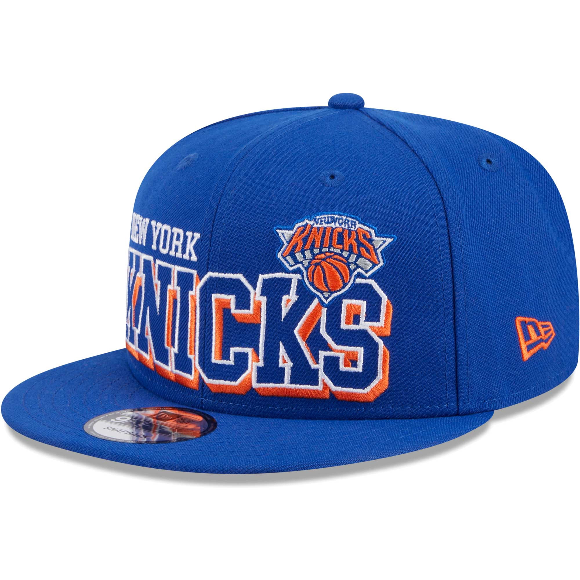 Men's New Era Blue New York Knicks Gameday 9FIFTY Snapback Hat ...