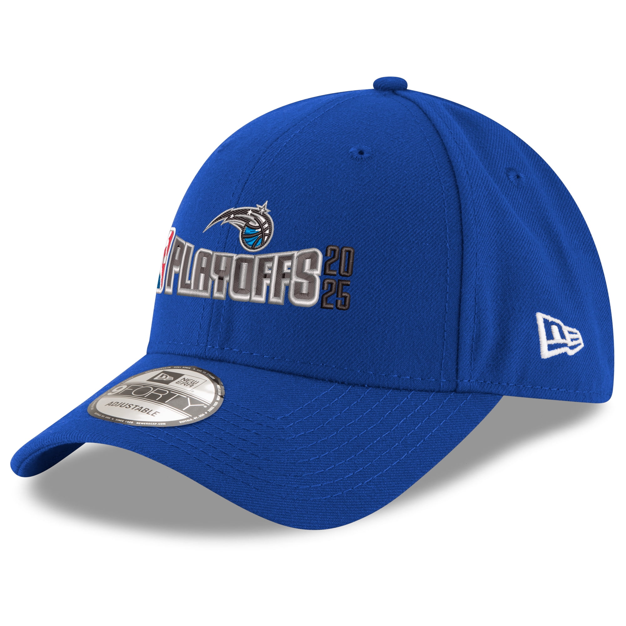 Men's New Era Blue Orlando Magic 2025 NBA Playoffs 9FORTY Adjustable ...
