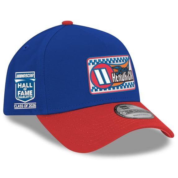 Men's New Era Blue Ray Hendrick 2026 NASCAR Hall Of Fame A-Frame 9FORTY ...