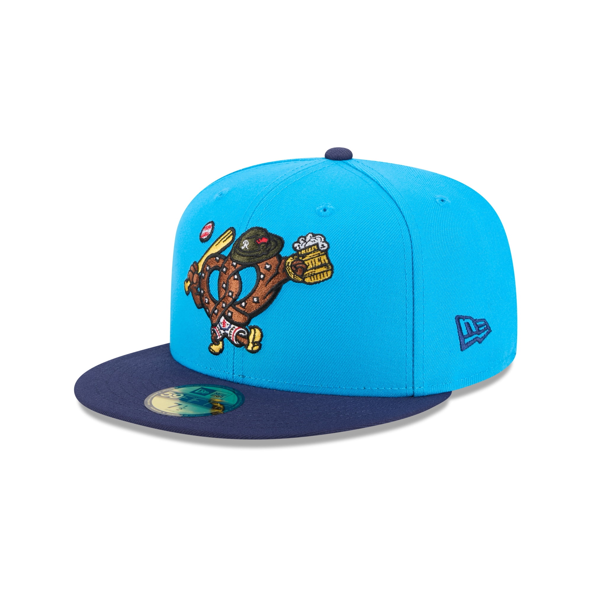 Men's-New Era Blue Reading Fightin Phils Theme Nights 59FIFTY Fitted ...