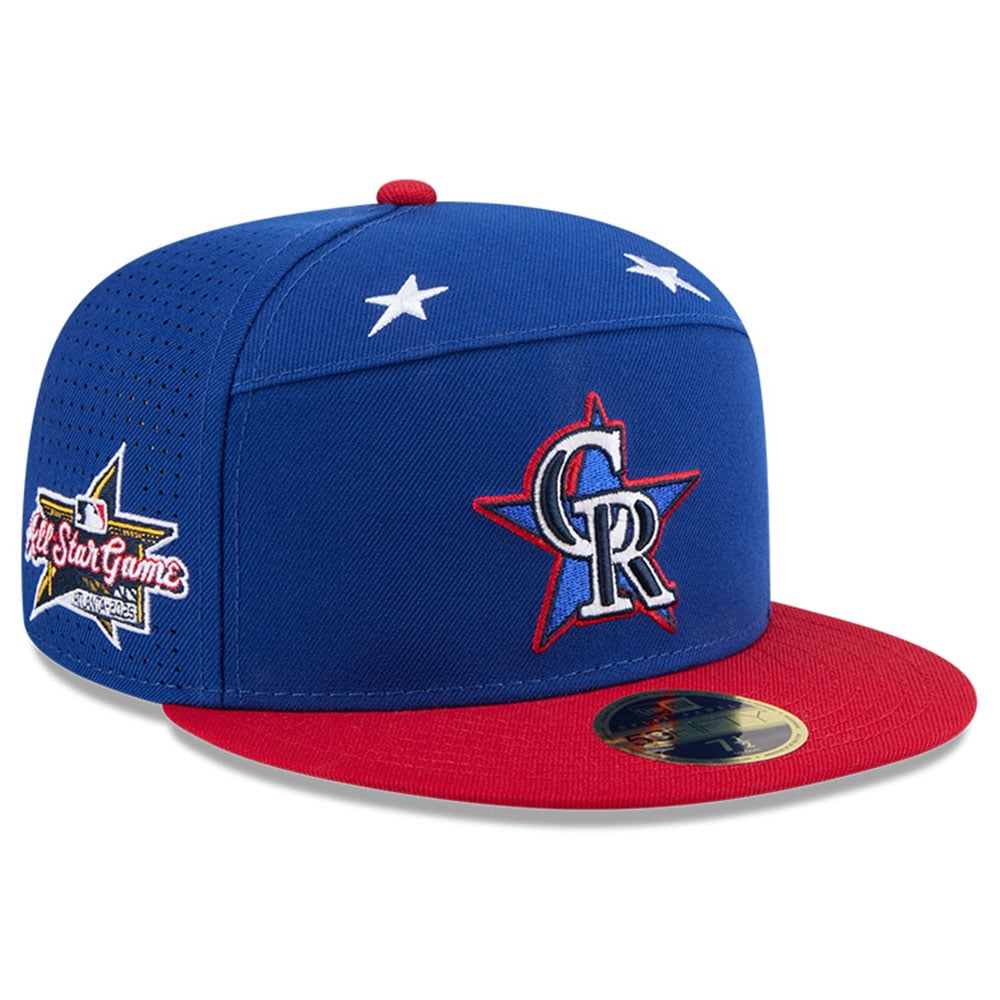 Men's New Era Blue/Red Colorado Rockies 2025 MLB All-Star Game Workout ...