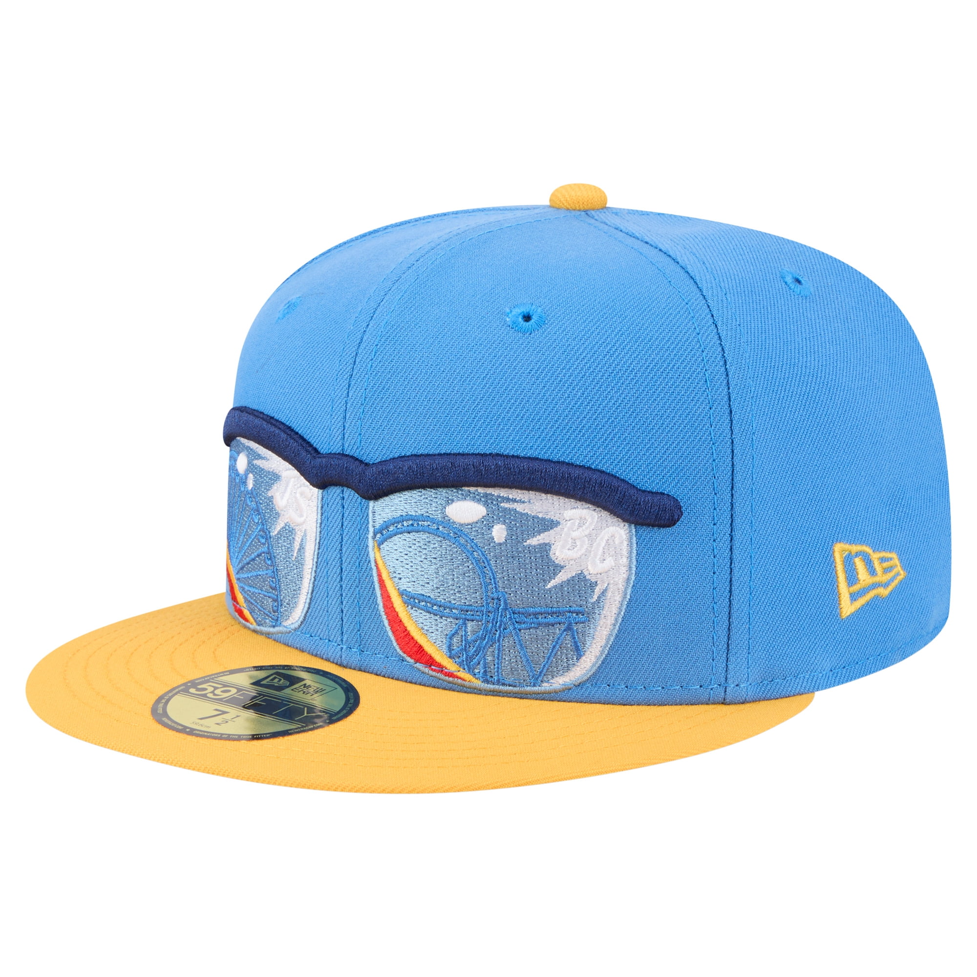 Men's-New Era Blue/Yellow Jersey Shore BlueClaws Authentic Collection ...