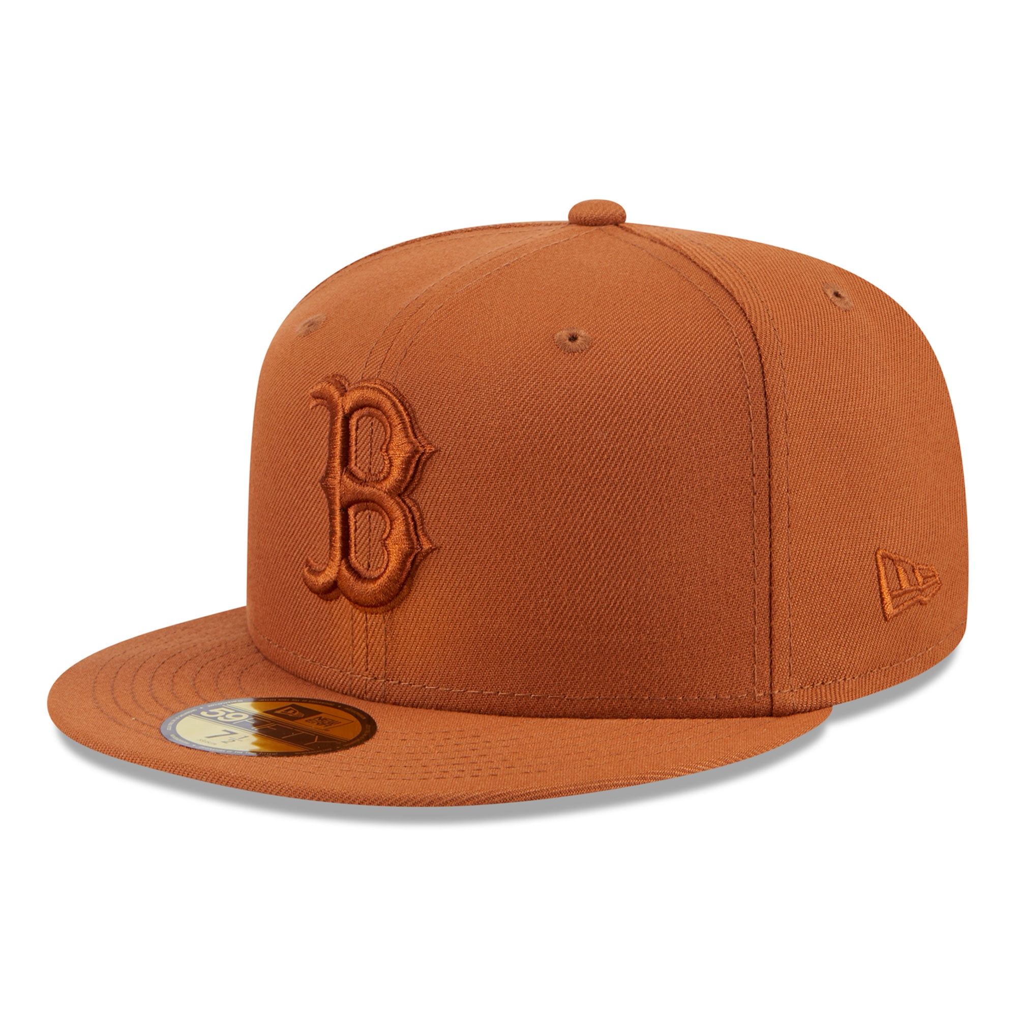 Men's New Era Brown Boston Red Sox Spring Color 59FIFTY Fitted Hat ...