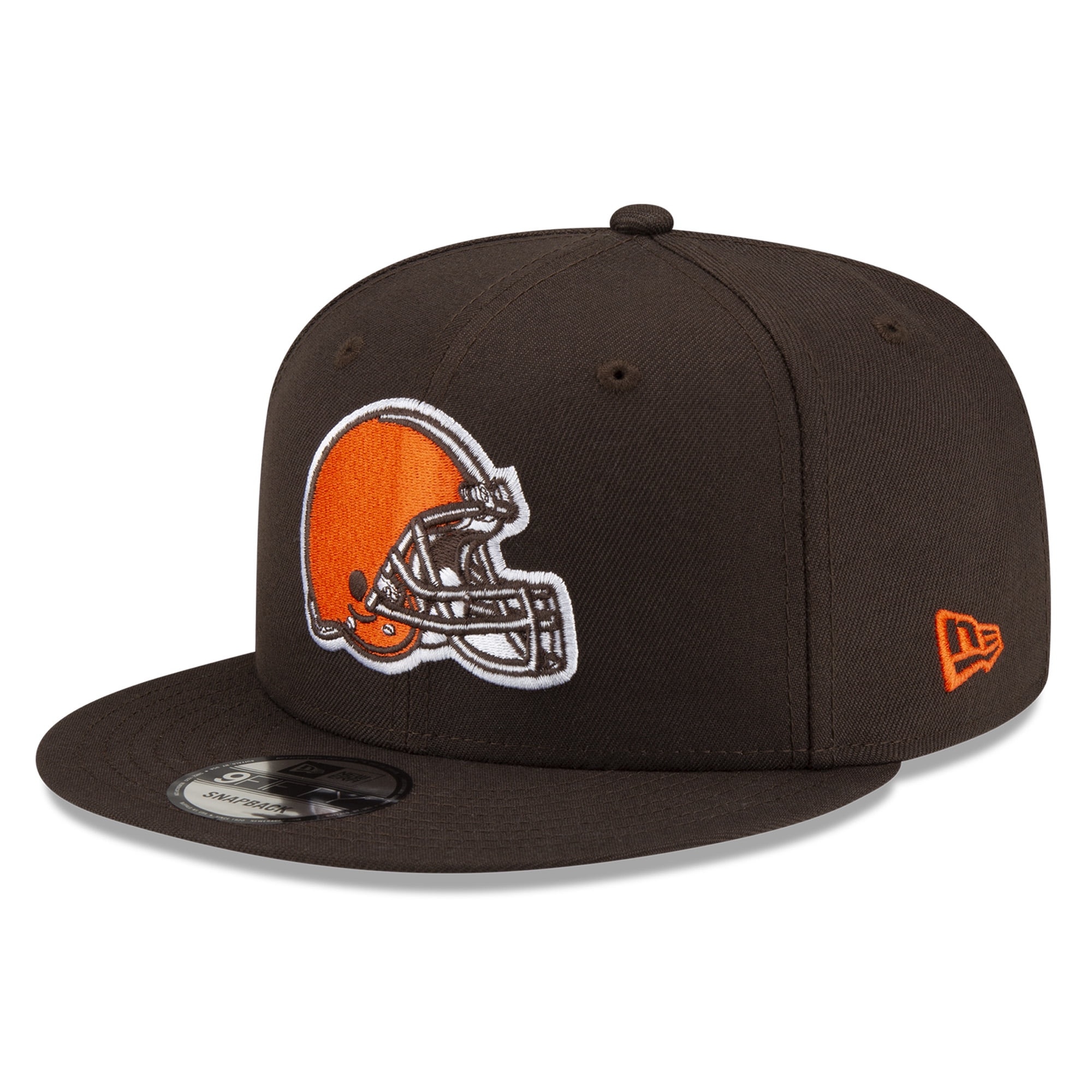 Men's New Era Brown Cleveland Browns Basic 9FIFTY Snapback Hat ...