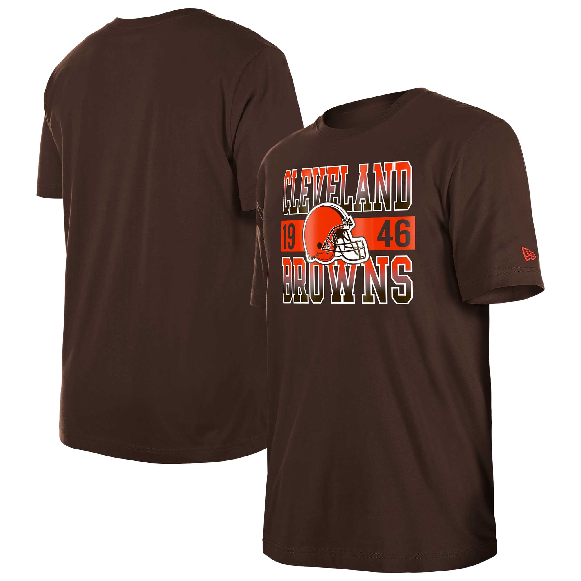 Men's New Era Brown Cleveland Browns City Team T-Shirt - Walmart.com