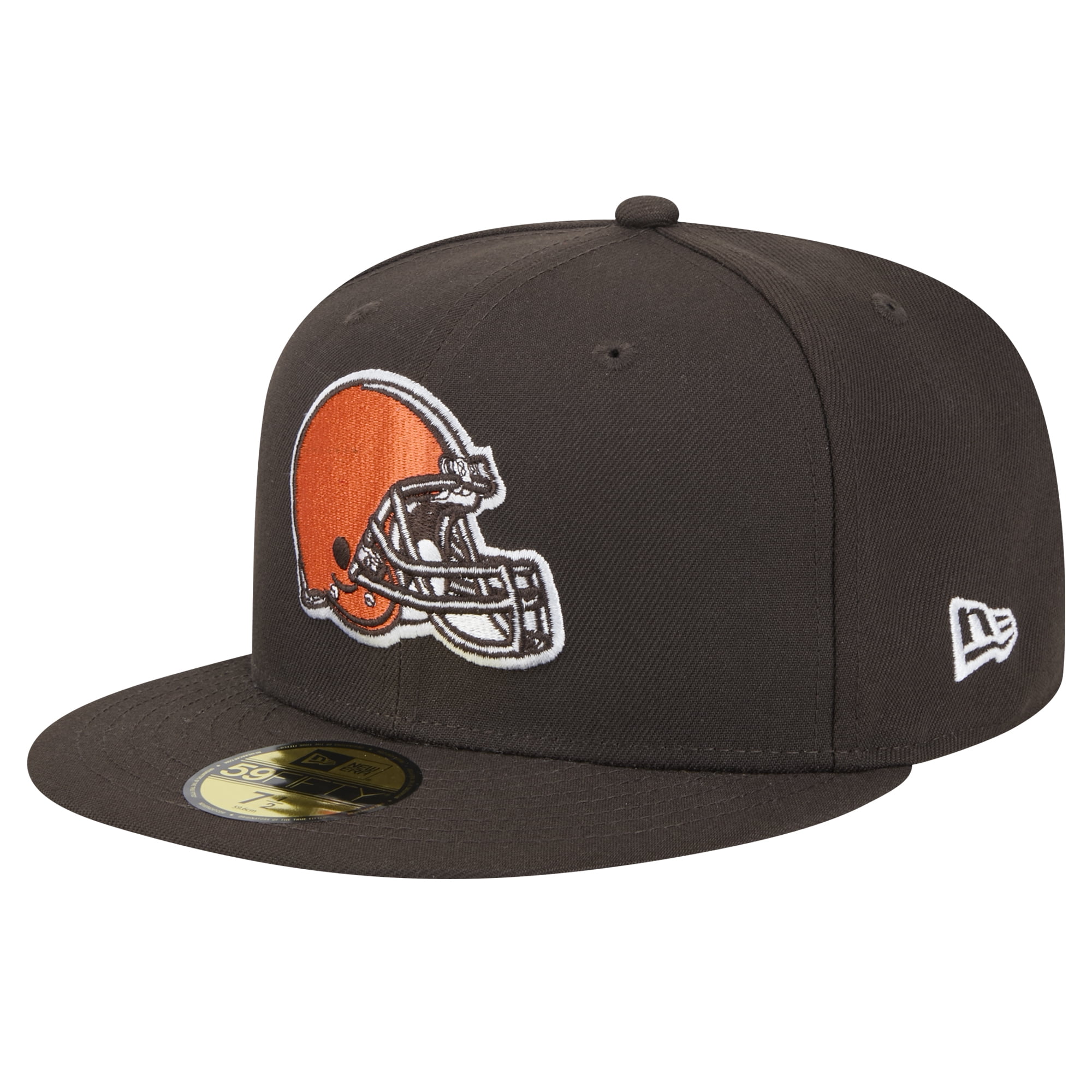 Men's New Era Brown Cleveland Browns Main 59FIFTY Fitted Hat - Walmart.com
