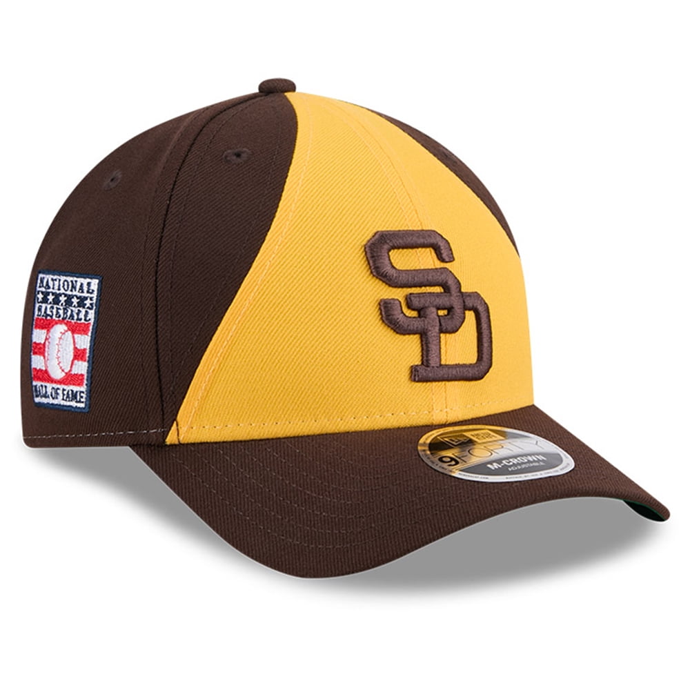 Men's New Era Brown/Gold San Diego Padres Baseball Hall of Fame 9FORTY ...