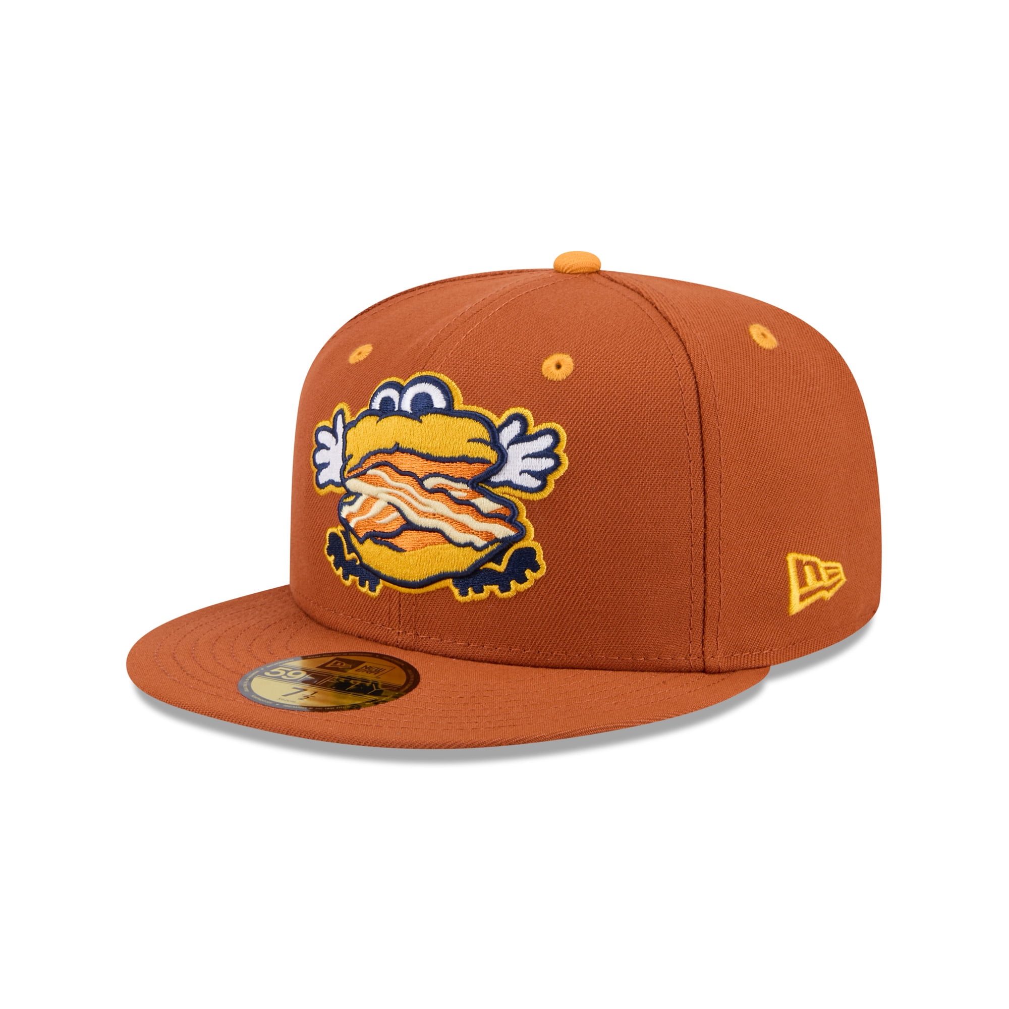 Men's-New Era Brown Montgomery Biscuits Theme Nights 59FIFTY Fitted Hat ...