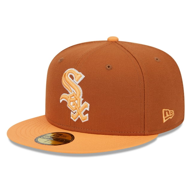 Men's New Era Brown/Orange Chicago White Sox Spring Color Basic Two ...